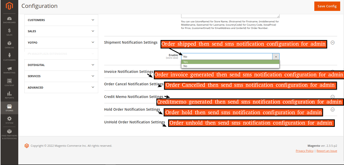 Guide To Configure Sms Notification In Magento 2