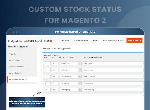 How to Display Custom Product Stock Status in Magento 2?