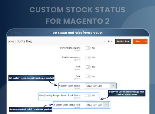 How to Display Custom Product Stock Status in Magento 2?