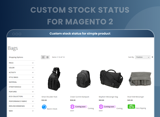 How To Display Custom Product Stock Status In Magento 2