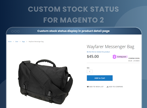 How to Display Custom Product Stock Status in Magento 2?