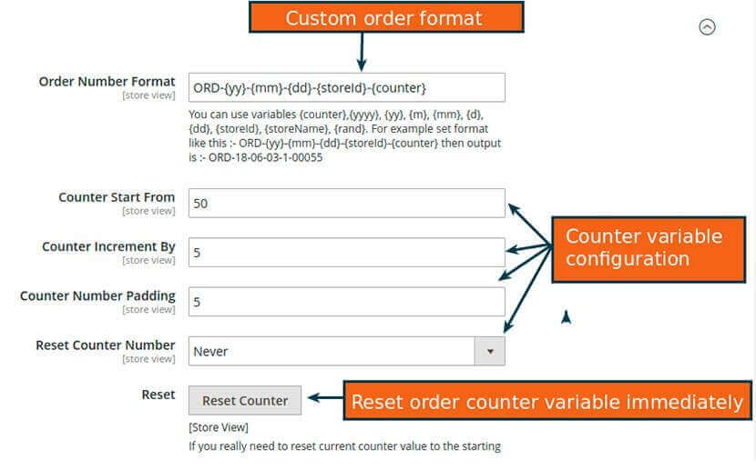 Magento 2 Custom Order Number - Change Order Number Prefix