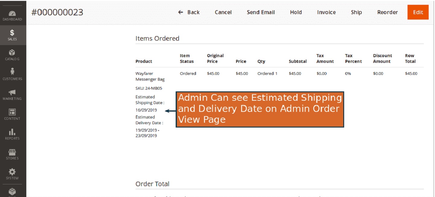 Estimated Delivery Date for Magento 2 by MageAnts