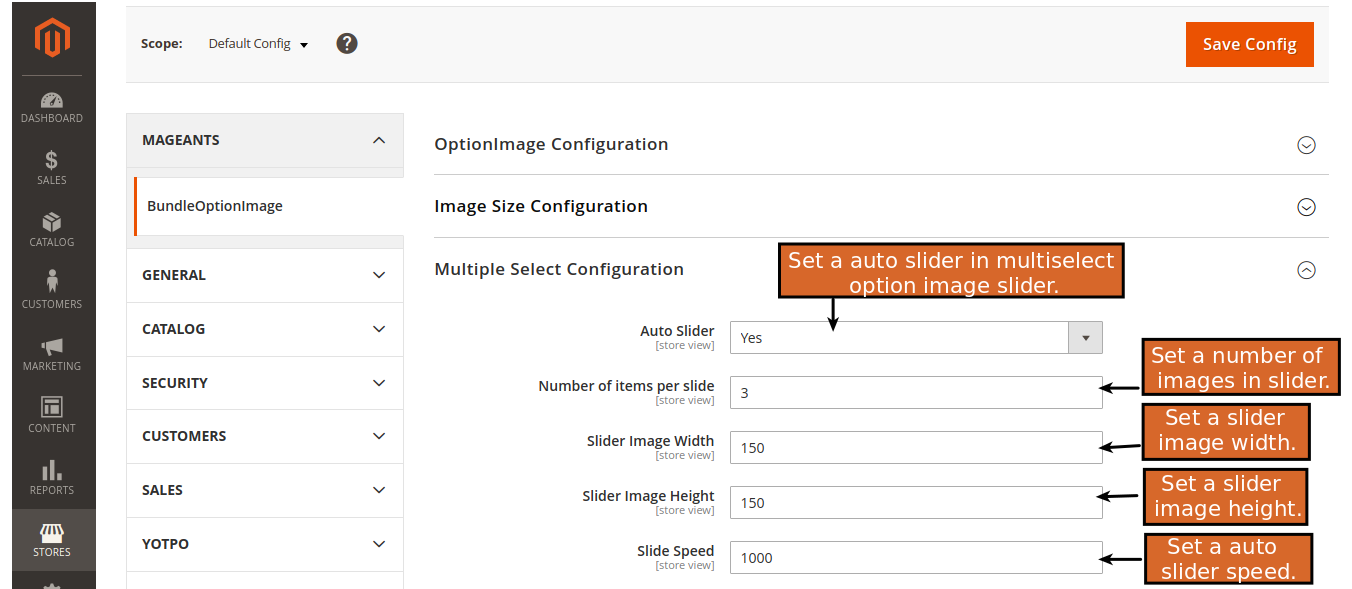 Magento 2 Bundle Product Option Image Extension By MageAnts