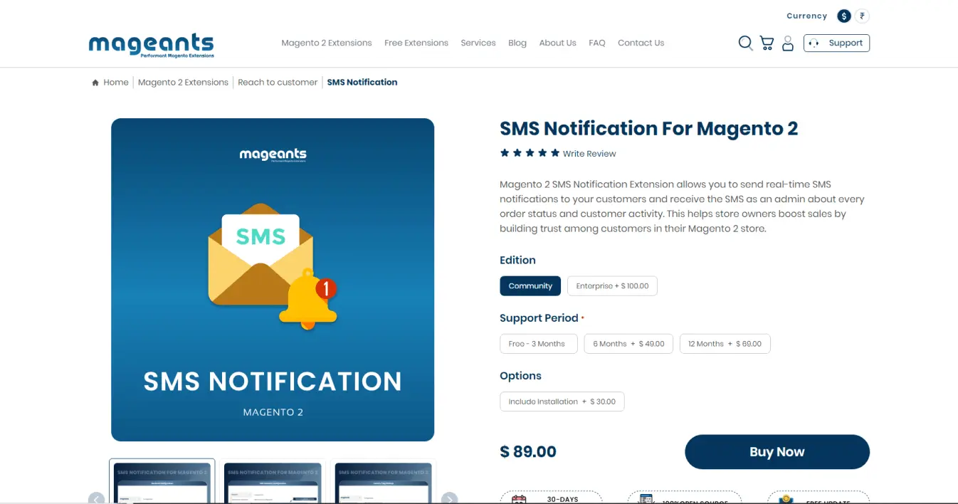 7 Best Magento 2 SMS Notification Extensions Providers - MageAnts
