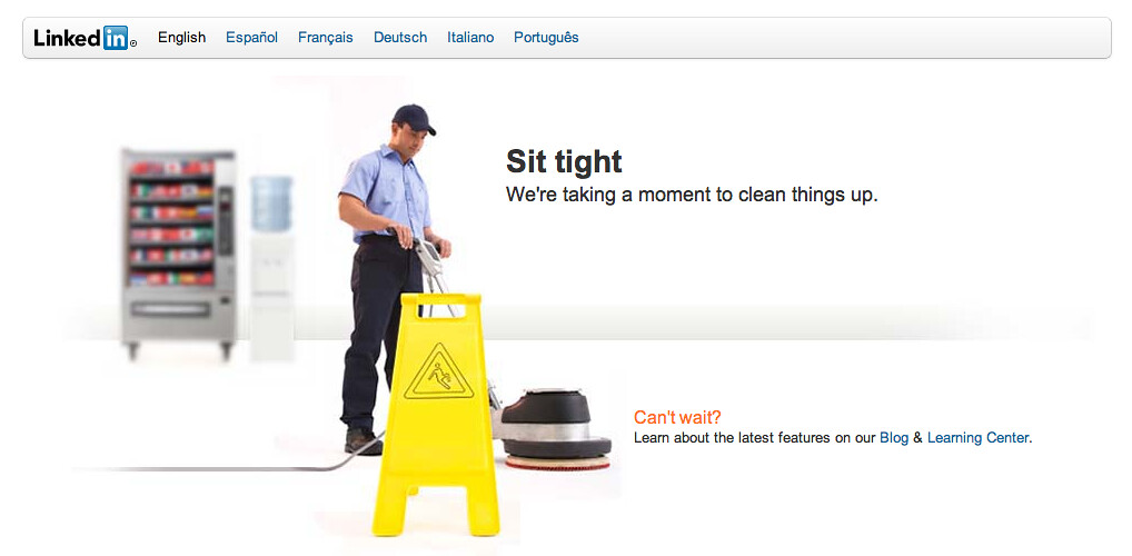 Innovative Maintenance Page Examples and Best Practices