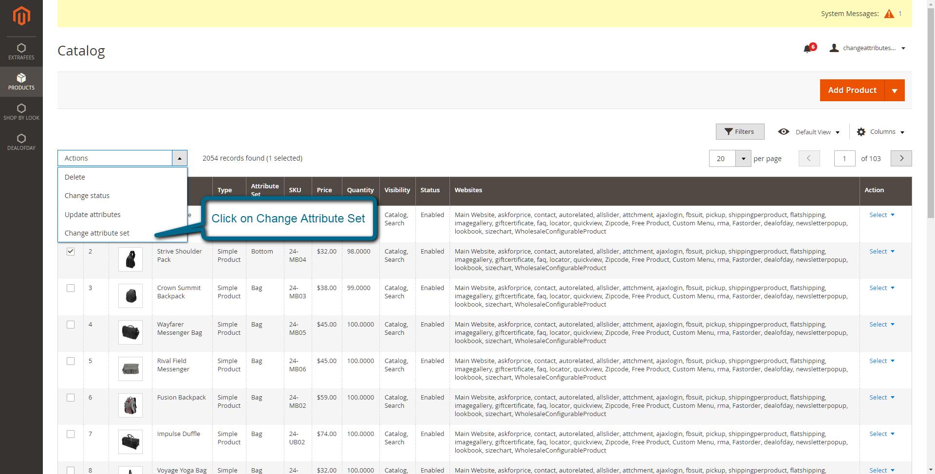 Free Magento 2 Change Attribute Set Extension | Product Attribute Set For Magento 2