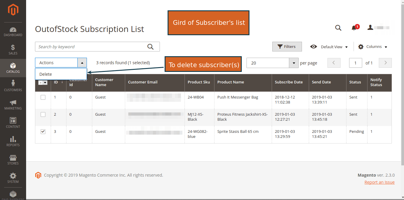 Magento 2 Out of Stock Notification | Back in Stock Alert Notification