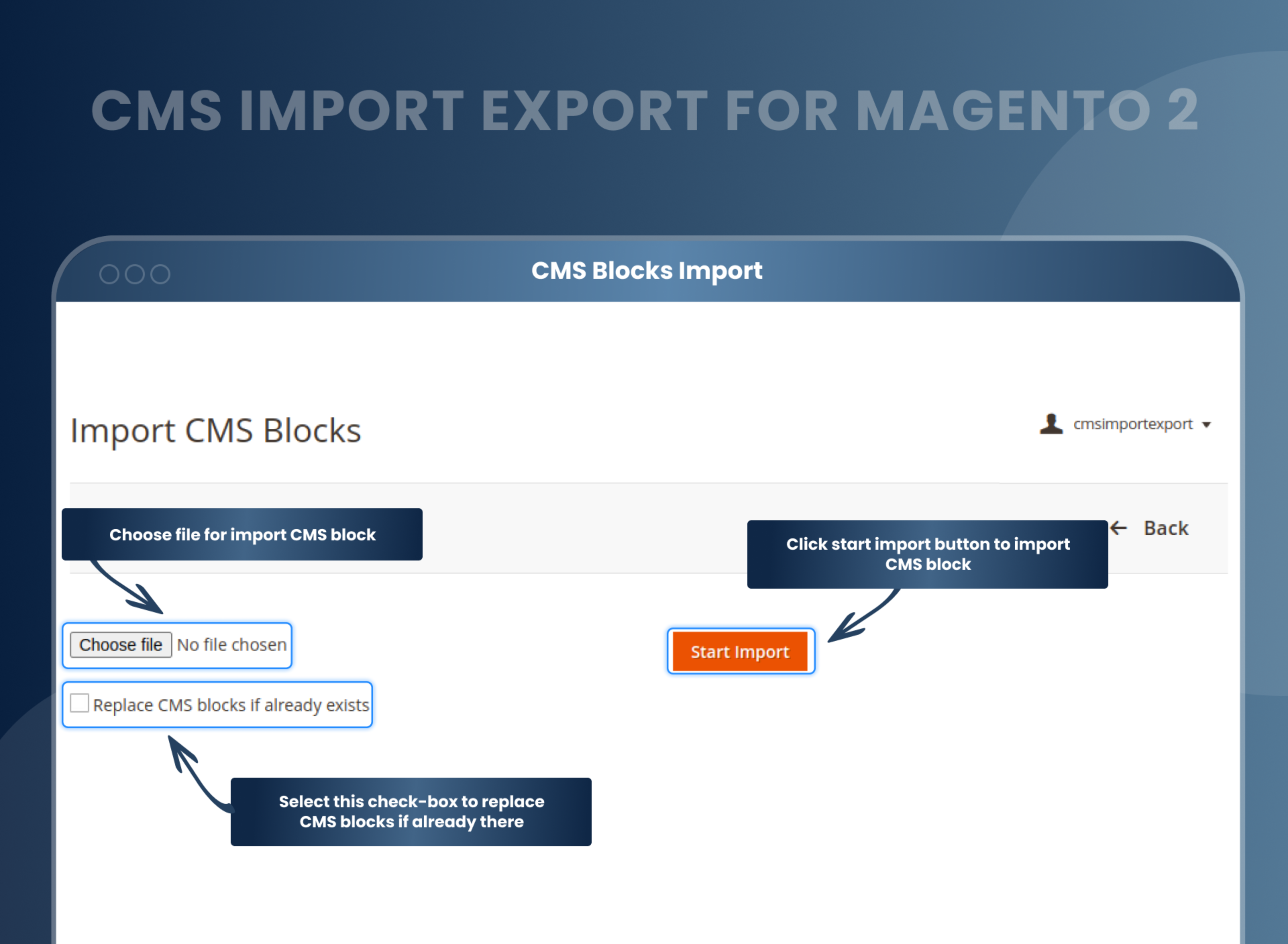 Magento 2 Import Export CMS Pages | Export CMS Blocks Magento 2