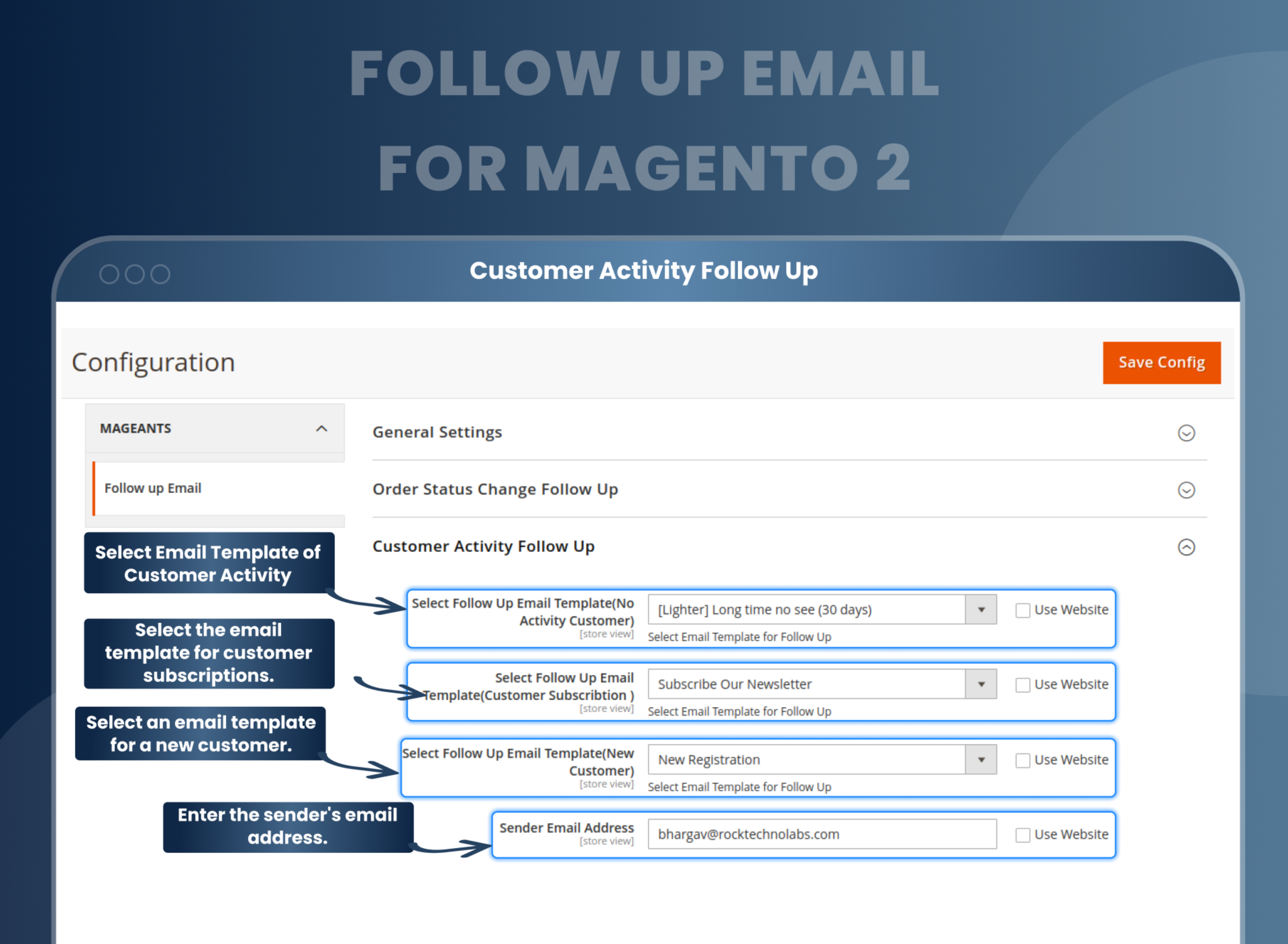 Magento 2 Follow Up Email Extension | Follow Up Email Magento 2