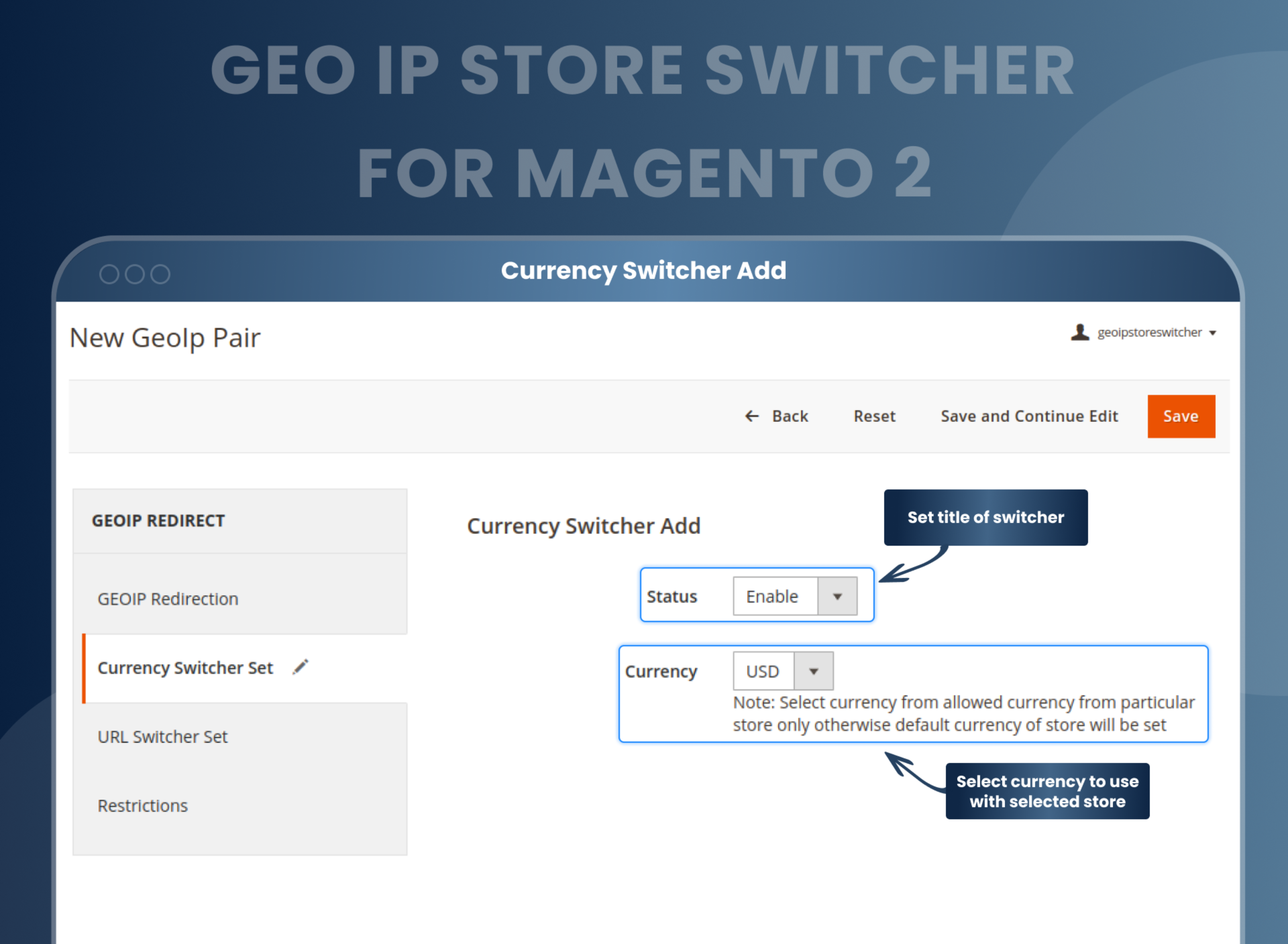 Magento 2 GeoIP Store Switcher | Magento 2 GeoIP Currency Switcher