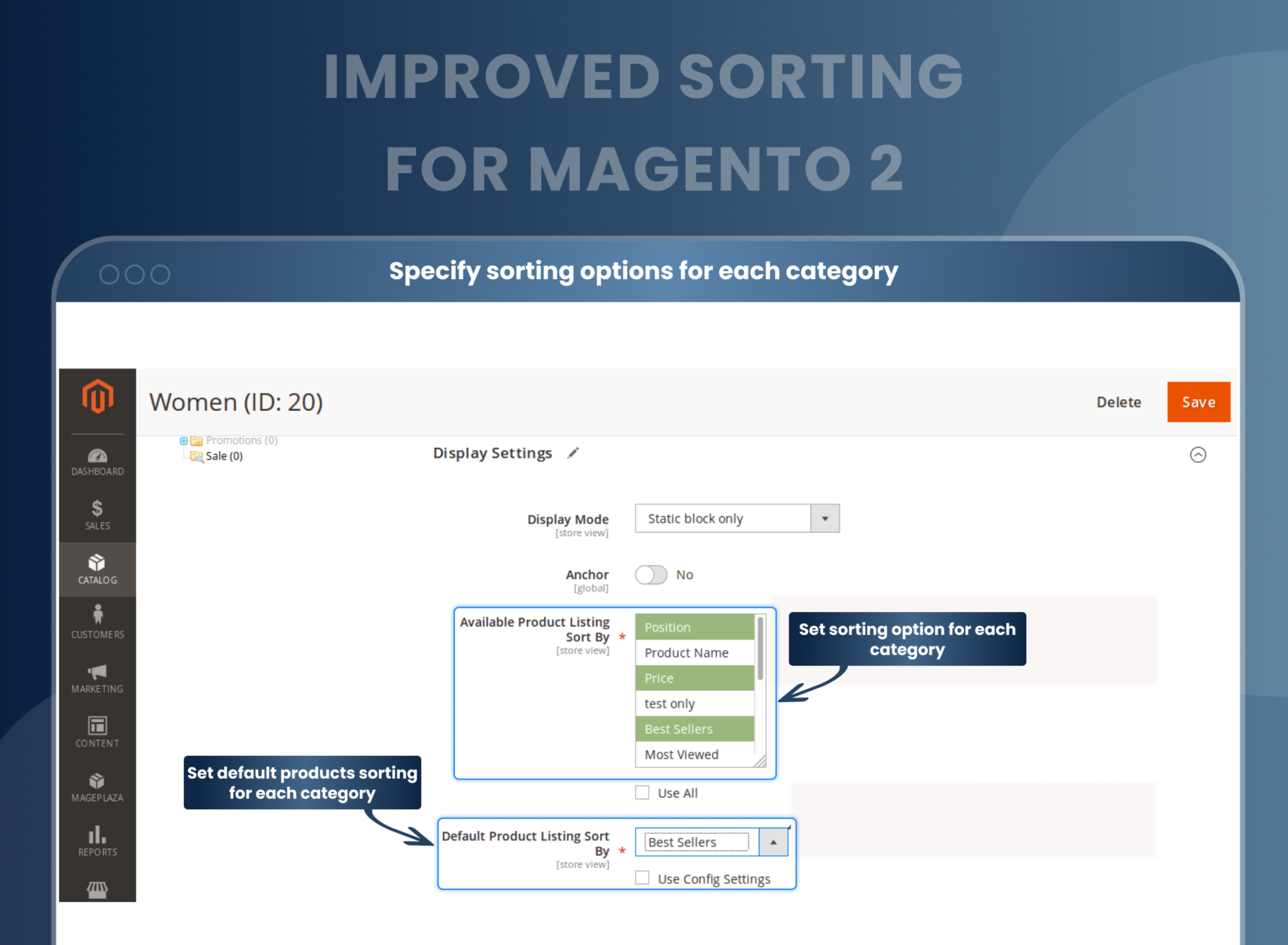 Magento 2 Improved Sorting | Magento 2 Sort by Newest & Category Sort Order