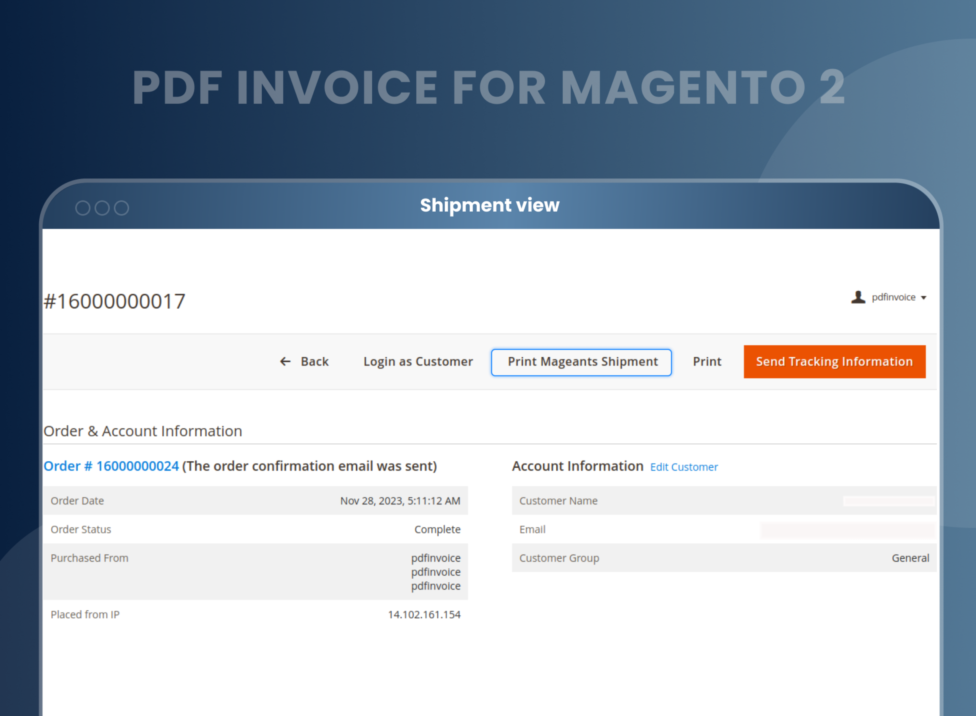 Magento 2 PDF Invoice Extension | Custom Invoice Template For Magento 2