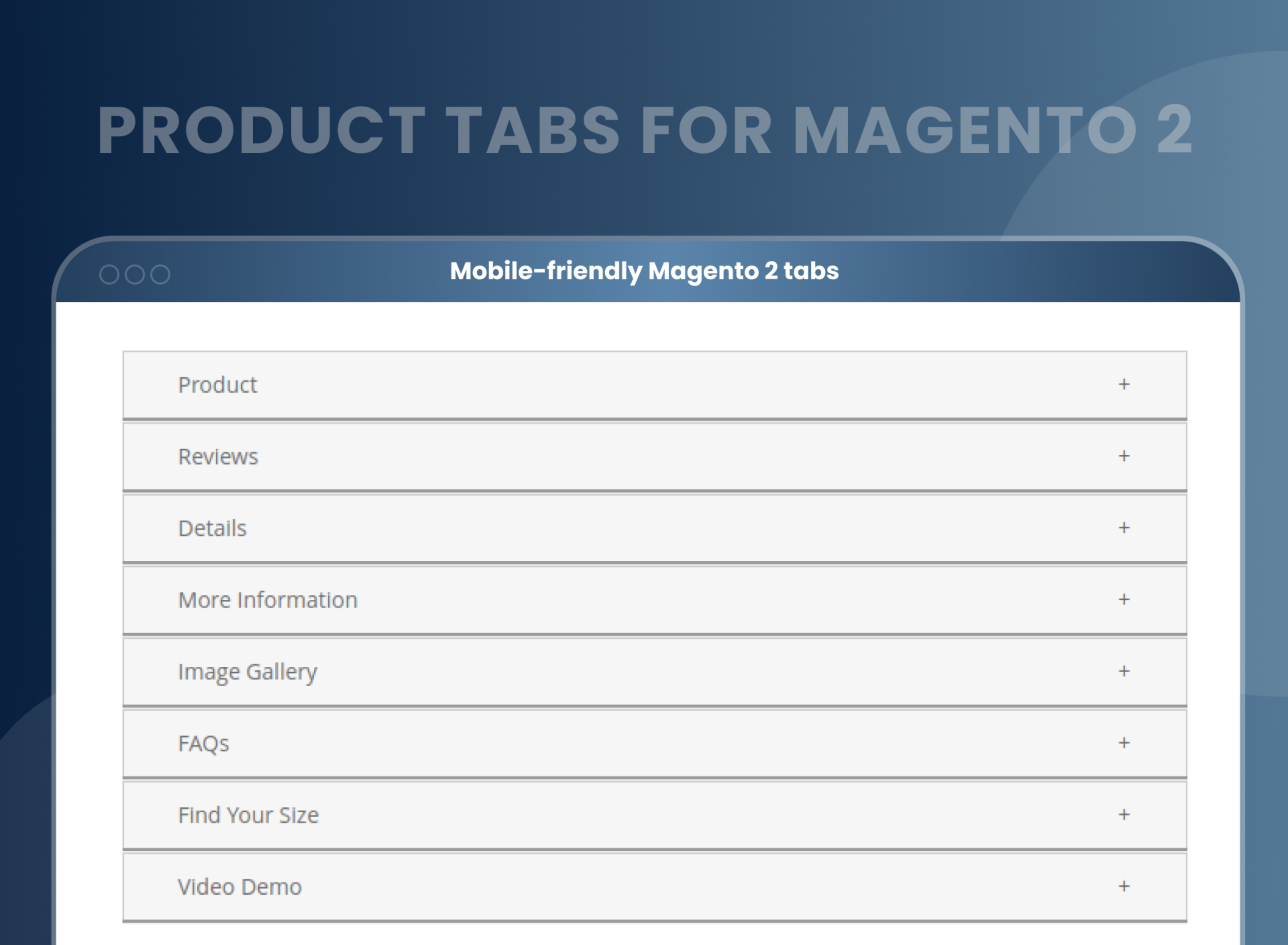 Magento 2 Product Tabs Extension | Add Custom Tabs to Pages