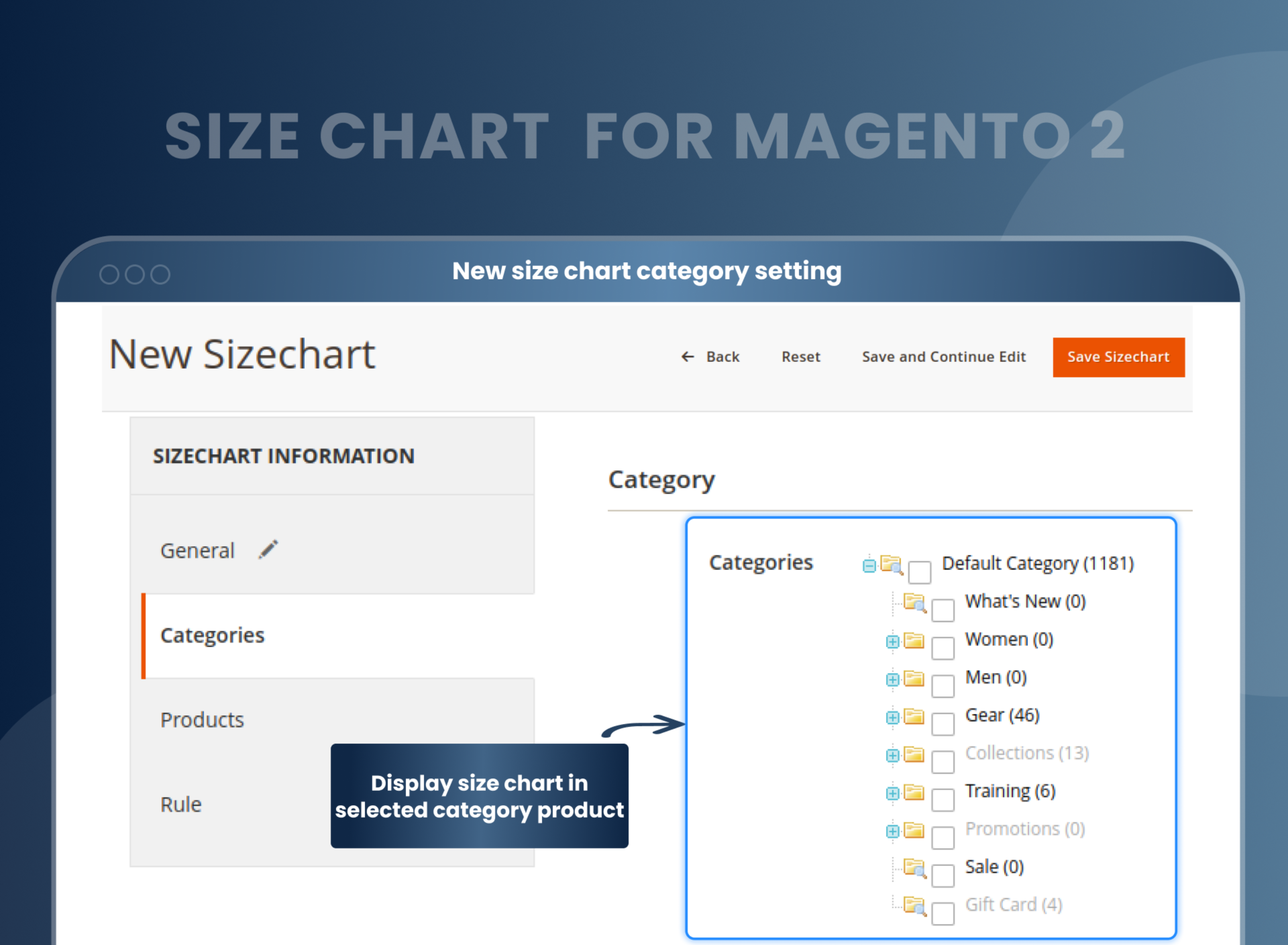 Magento 2 Size Chart Extension | Product Dimensions Module